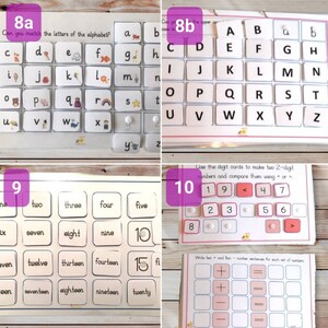 Build Your Own Learning Book, Personalised Learning Folder, Busy Book ...