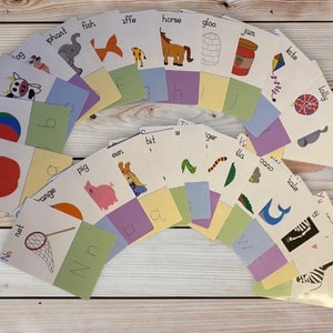Alphabet Tracing Flashcards, Flash Cards, Phonics, Letters, Christmas ...