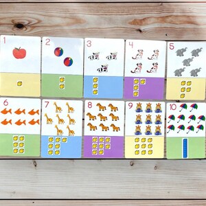 Number Flash Cards 1-20, Tracing Number Flashcards, Counting, Maths ...