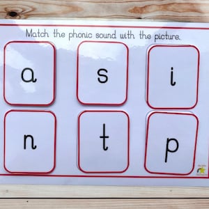 Phase 2 Phonics SATPIN Activity Set, Phonics, SATPIN, Starting School ...