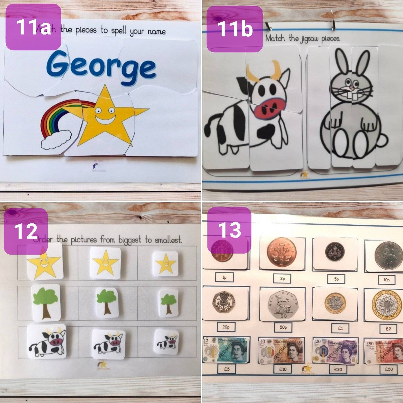 Build Your Own Learning Book Personalised Learning Folder | Etsy UK