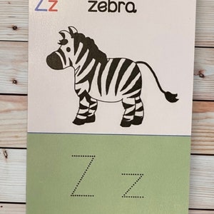 Alphabet Tracing Flashcards, Flash Cards, Phonics, Letters, Christmas ...