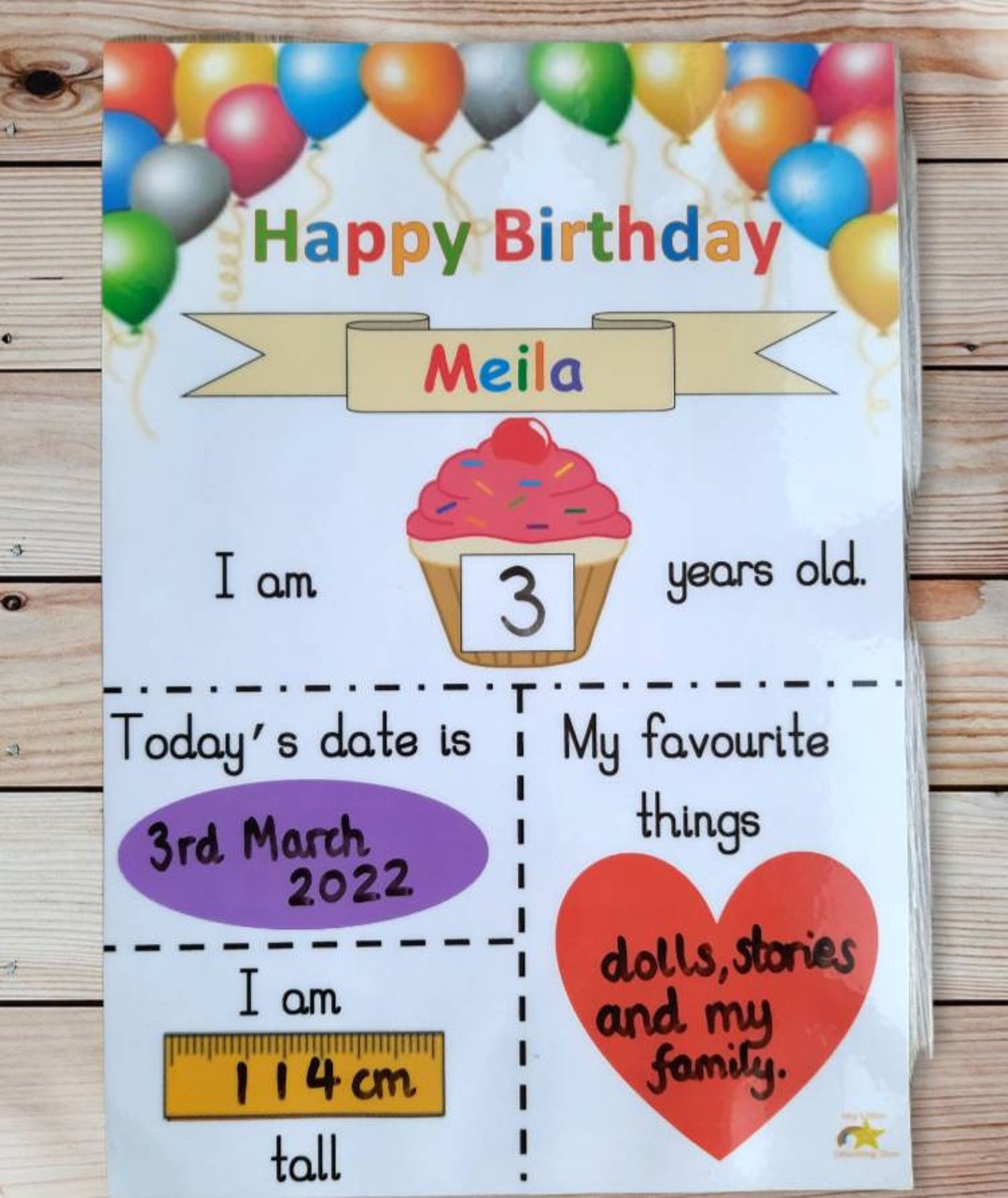 Happy Birthday Sign, Laminated Birthday Sign Board, Birthday Milestone ...