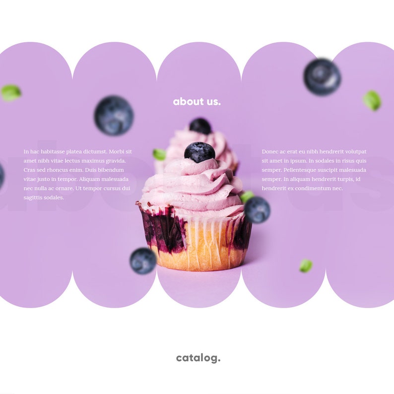 CAKE PSD TEMPLATE - Etsy