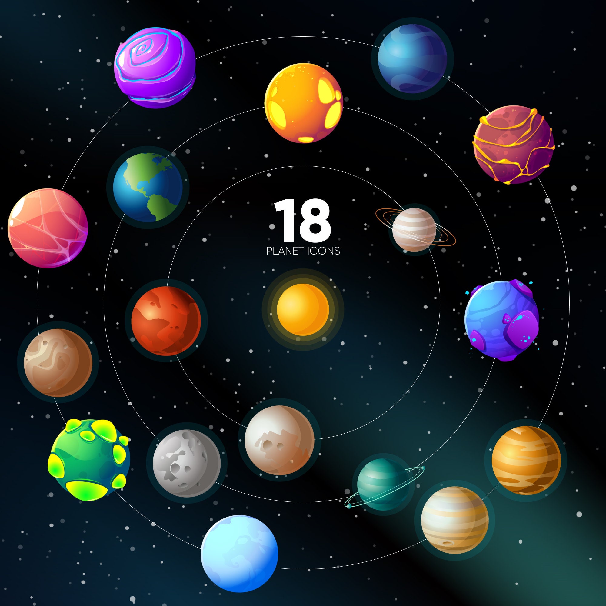 Planets App Icon