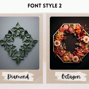 Nature Shape Posters, Nature Shape Photo Cards, 2D Shape Mathematics ...