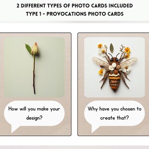 Loose Parts Spring Provocations and Vocabulary Photo Cards, Reggio ...