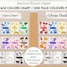 One Page Colors Chart, Class Colours Poster, Colors Display Poster ...