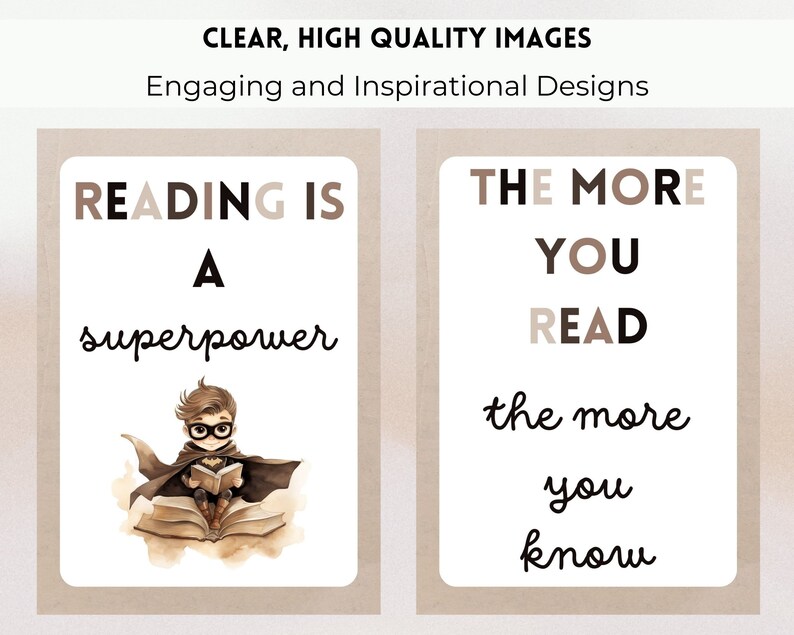 Classroom Reading Posters, Printable Reading Posters for the Classroom ...