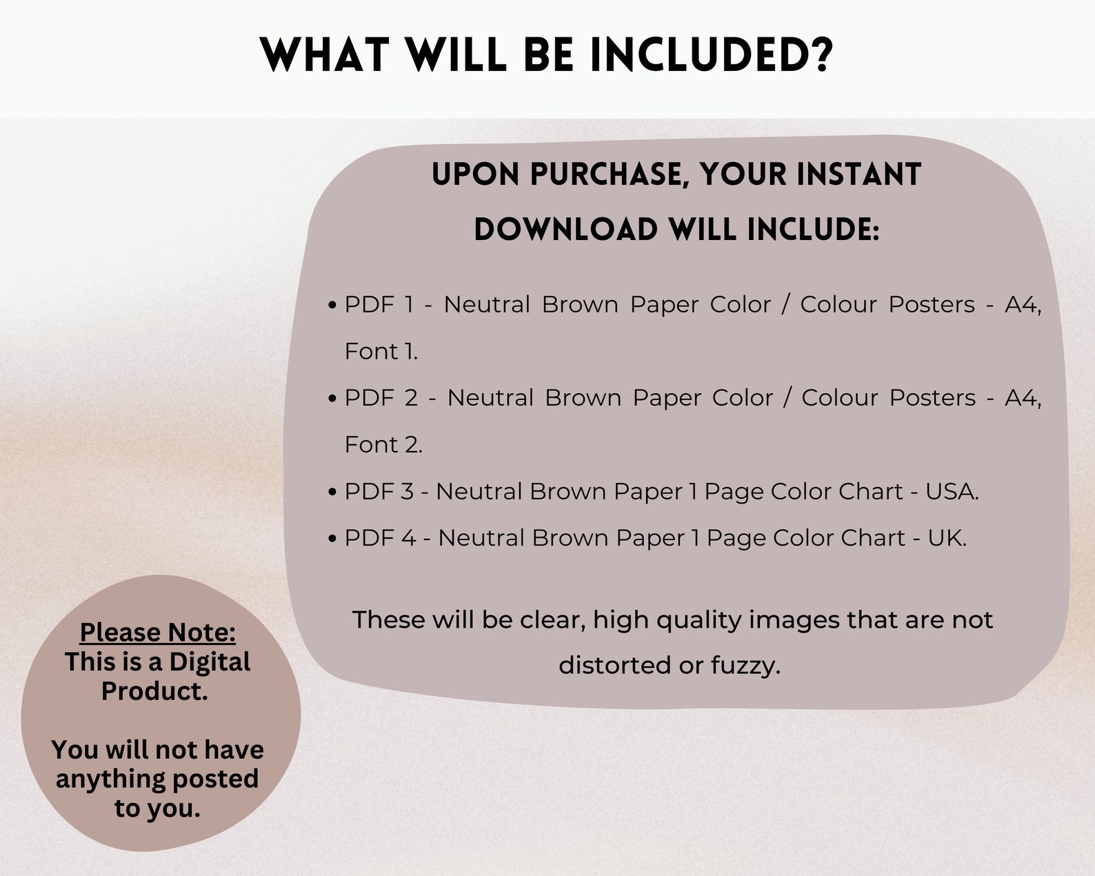Color Chart Posters & One Page Colors Chart Bundle, Classroom Colour ...