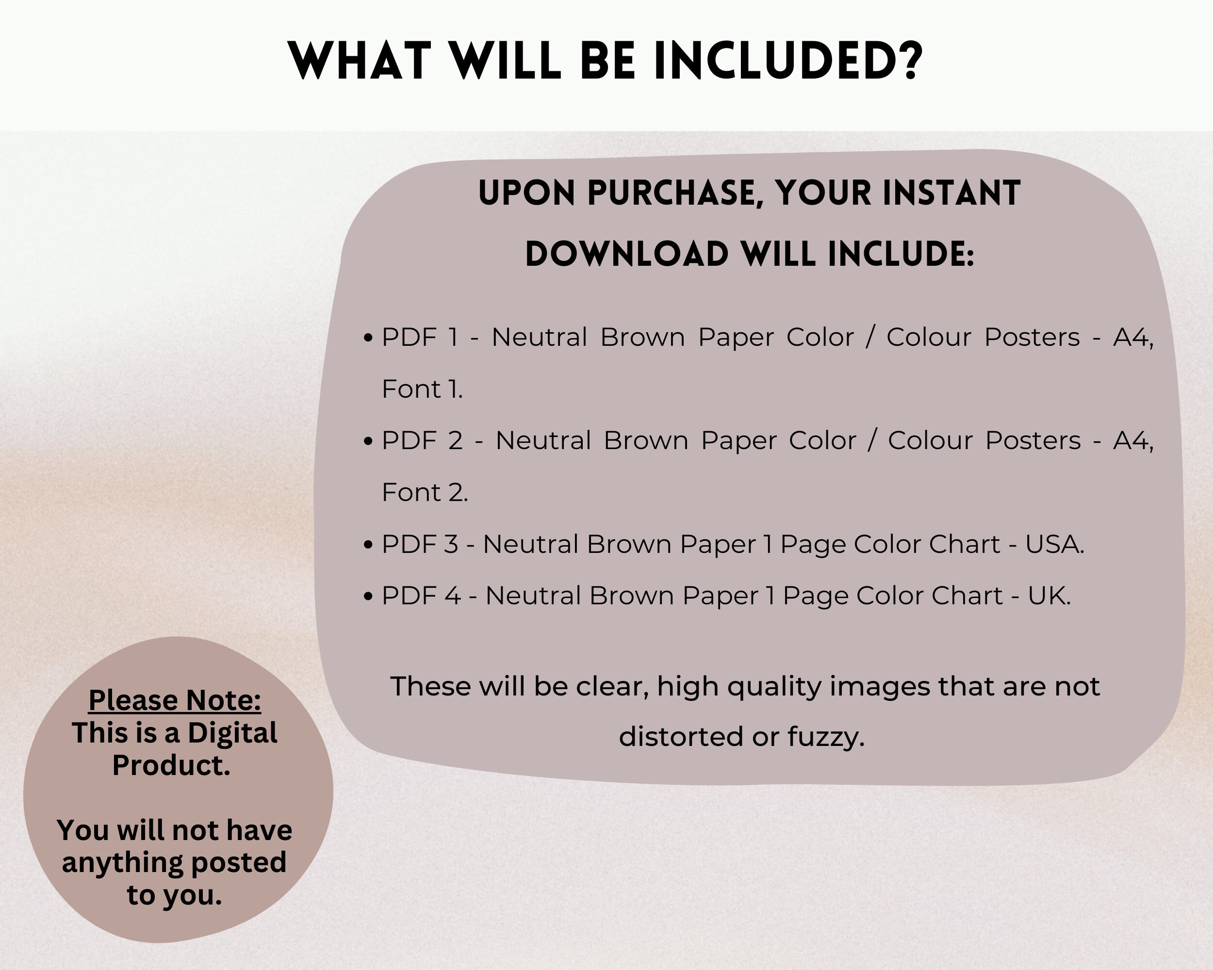 Color Chart Posters & One Page Colors Chart Bundle, Classroom Colour ...