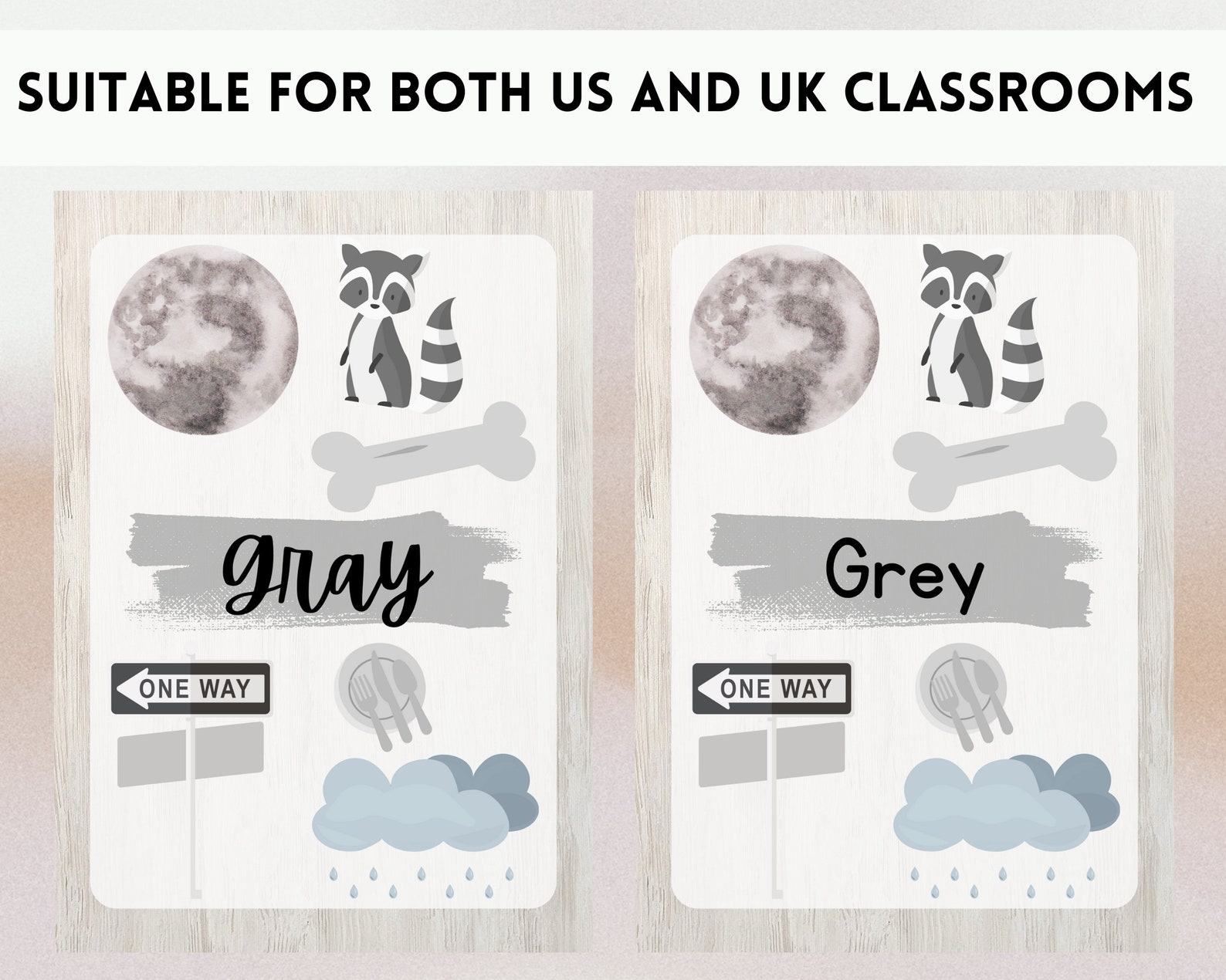 Color Chart Poster, Classroom Colour Posters, Color Display Posters ...