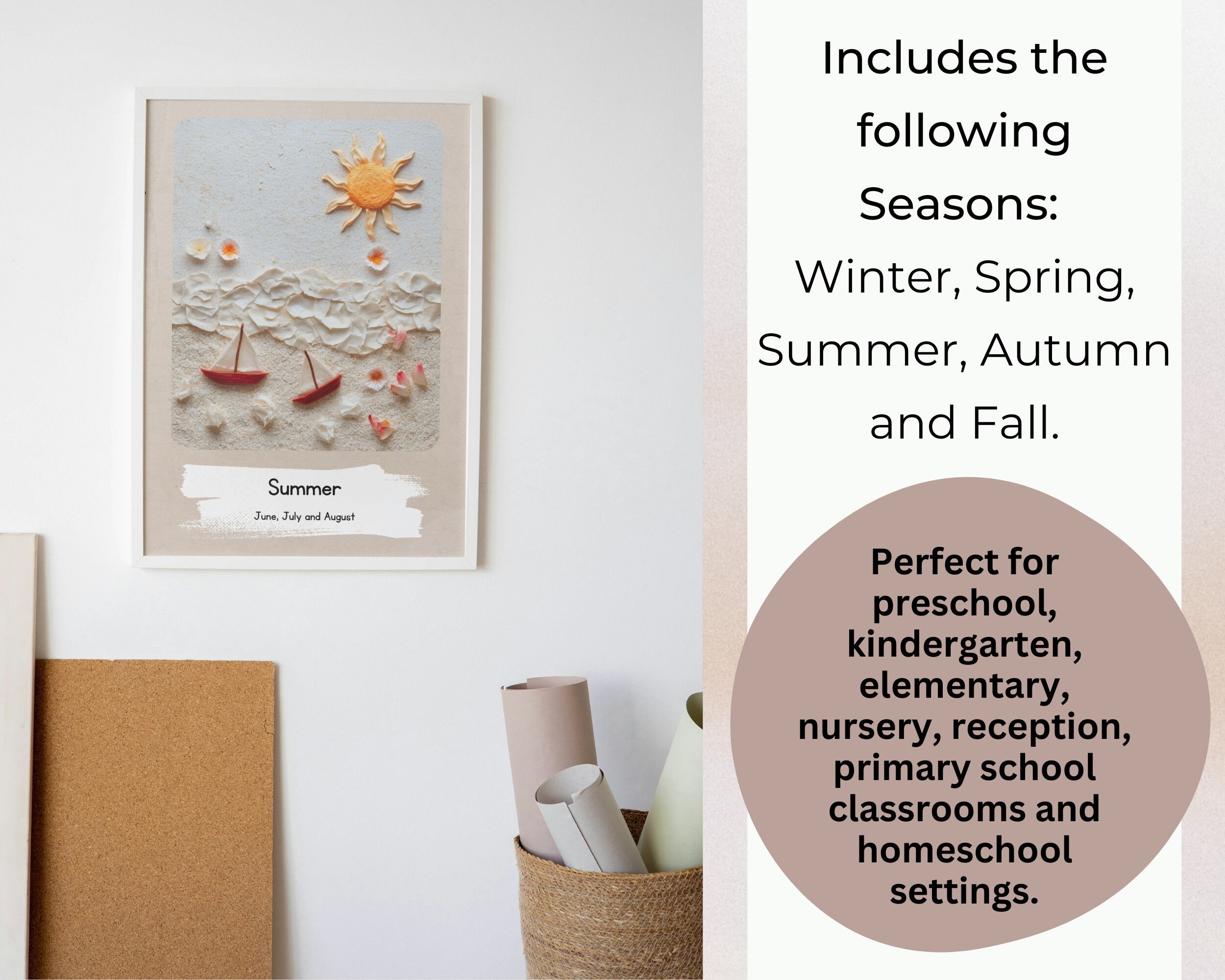 Nature Seasons Posters, Seasons Display Posters, Seasons Photo Cards ...
