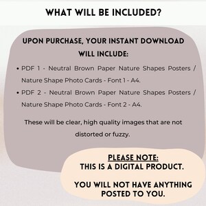 Nature Shape Posters, Nature Shape Photo Cards, 2D Shape Mathematics ...