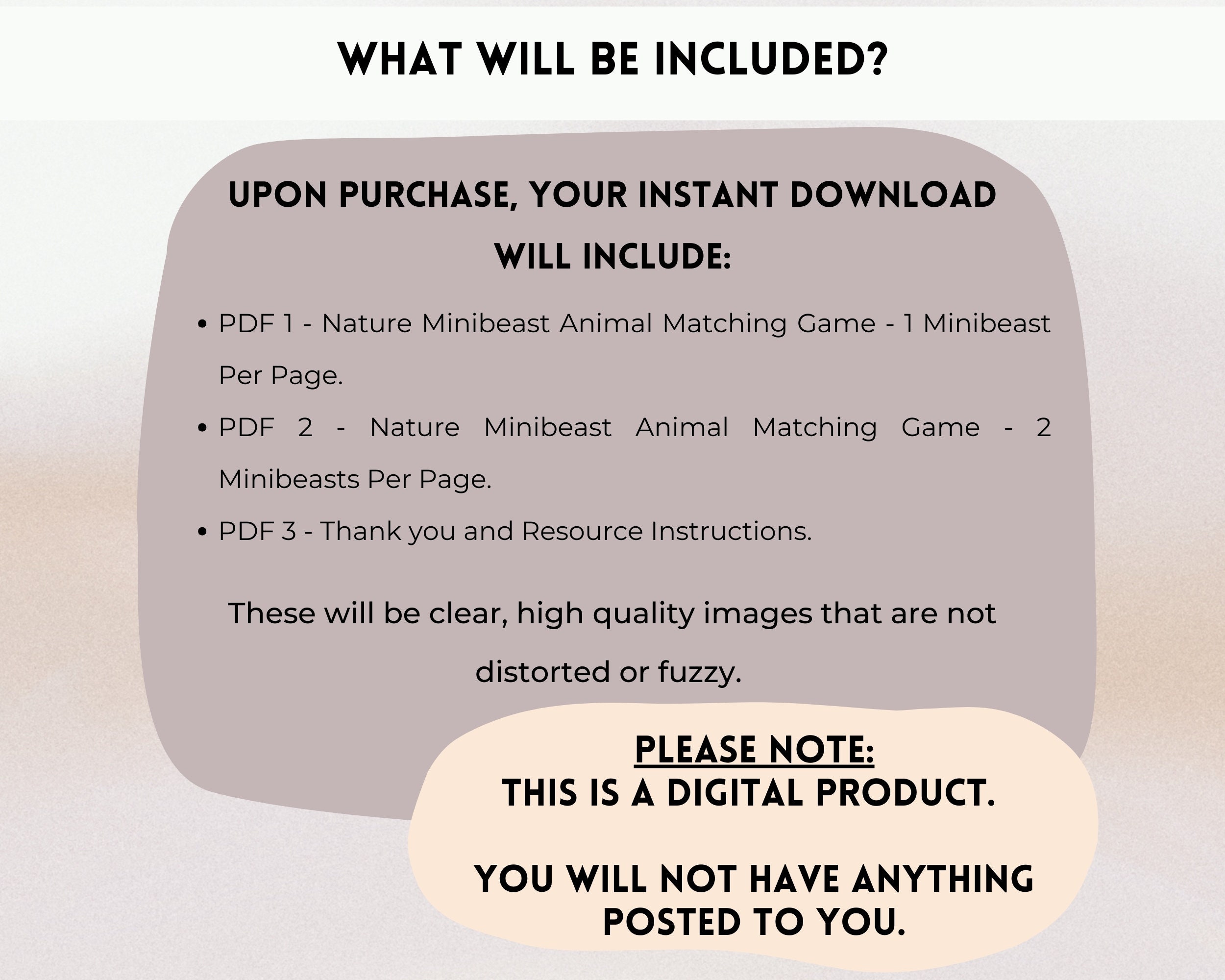 Minibeast Matching Game, Insect Matching Activity, Animal Matching ...