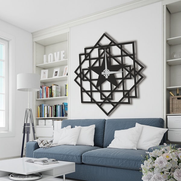 Clock Without Numbers - Etsy