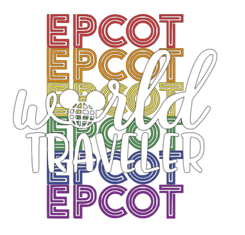 Disney Epcot World Traveler Shirt, Disney Epcot Shirt, Mickey and ...