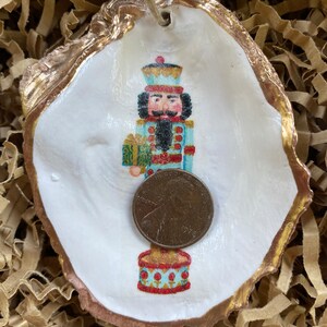10 Nutcrackers Oyster Shell Ornament Set. - Etsy