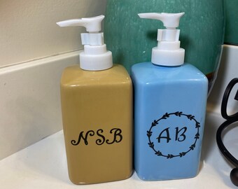 Personalized Soap Dispenser - Etsy