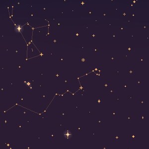 Constellation Phone Wallpaper Bundle, Blue, Stars, Starry Night, Night ...