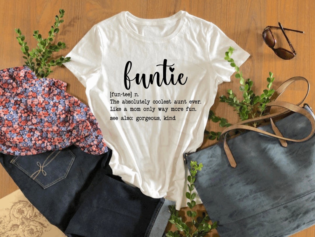 Funtie Svg, Funtie Digital File, Fun Aunt T Shift Design, Christmas ...