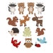 Woodland Animals Bundle, Woodland Creatures, Woodland Wallpaper ...