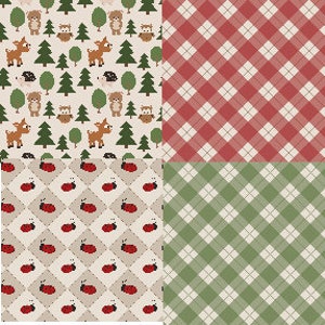 Woodland Animals Bundle, Woodland Creatures, Woodland Wallpaper ...