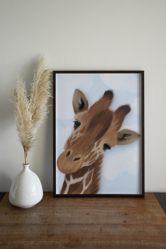 Giraffe Print - Etsy