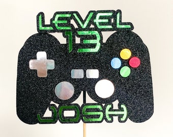 Xbox Level up Cake Topper - Etsy