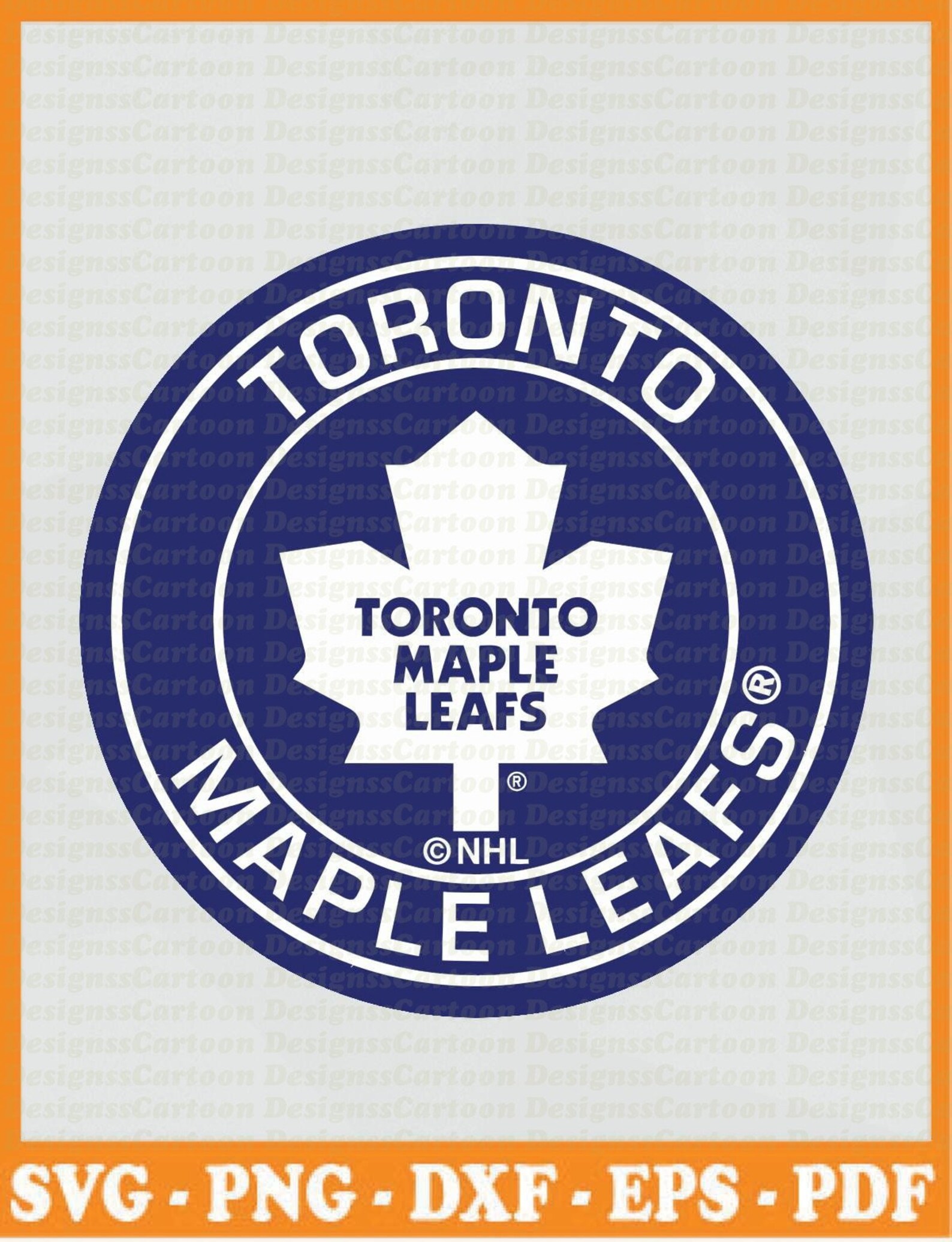 Toronto Maple Leafs NHL SVG 6 svg dxf Cricut Silhouette | Etsy