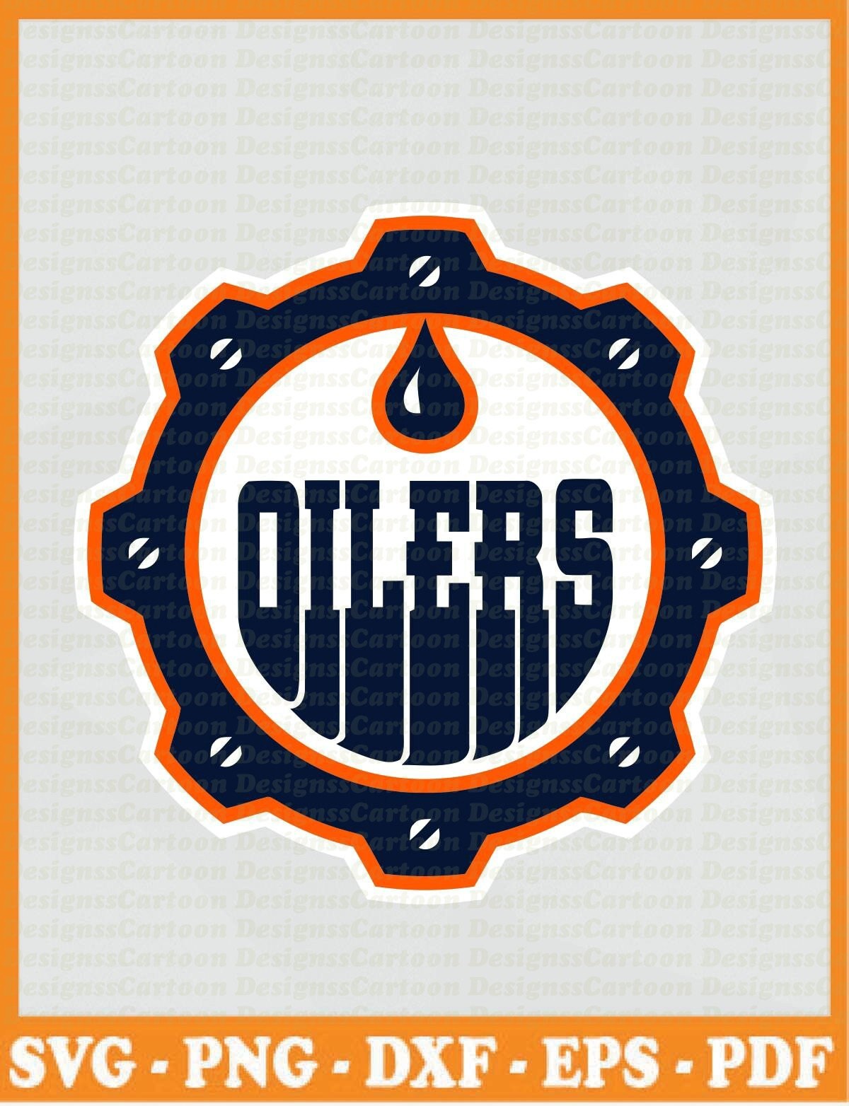 Edmonton Oilers NHL SVG 15 svg dxf Cricut Silhouette Cut | Etsy