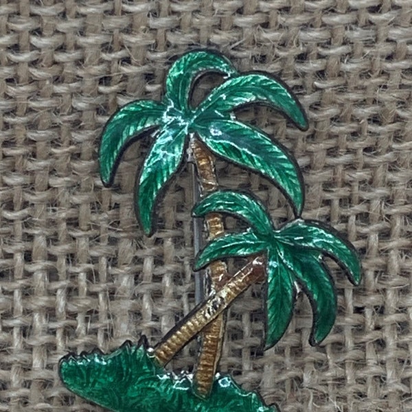 Palm Tree Pin - Etsy