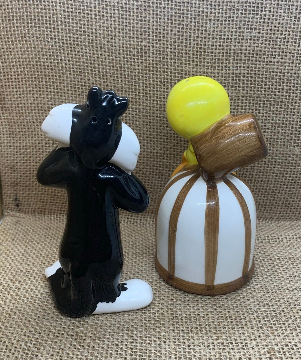 Vintage NE Collectors Society Disney Salt Pepper Shakers, Collectible ...