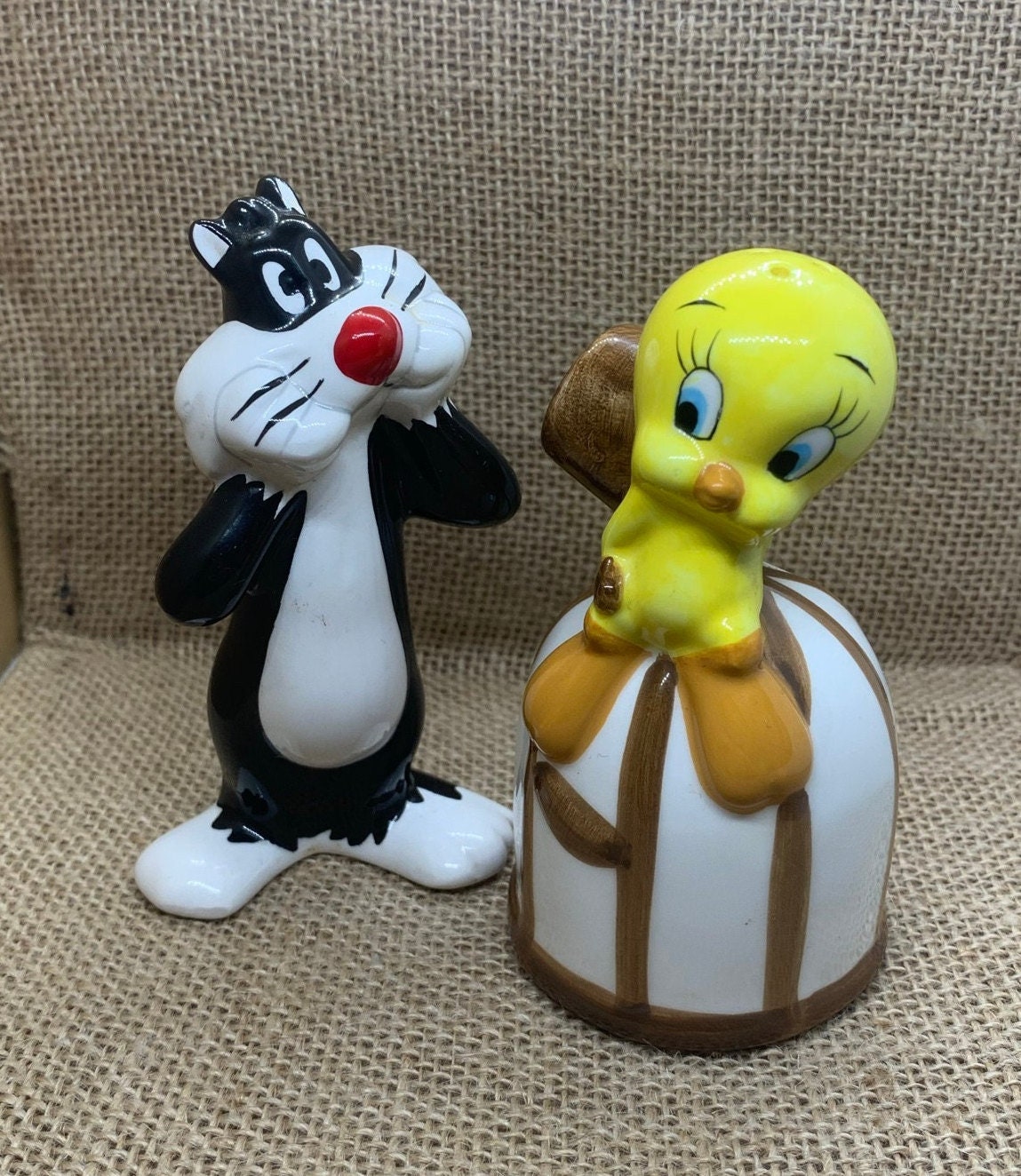 Vintage NE Collectors Society Disney Salt Pepper Shakers, Collectible ...
