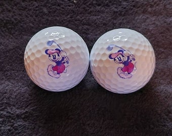 Mickey Mouse Golf Balls - Etsy UK