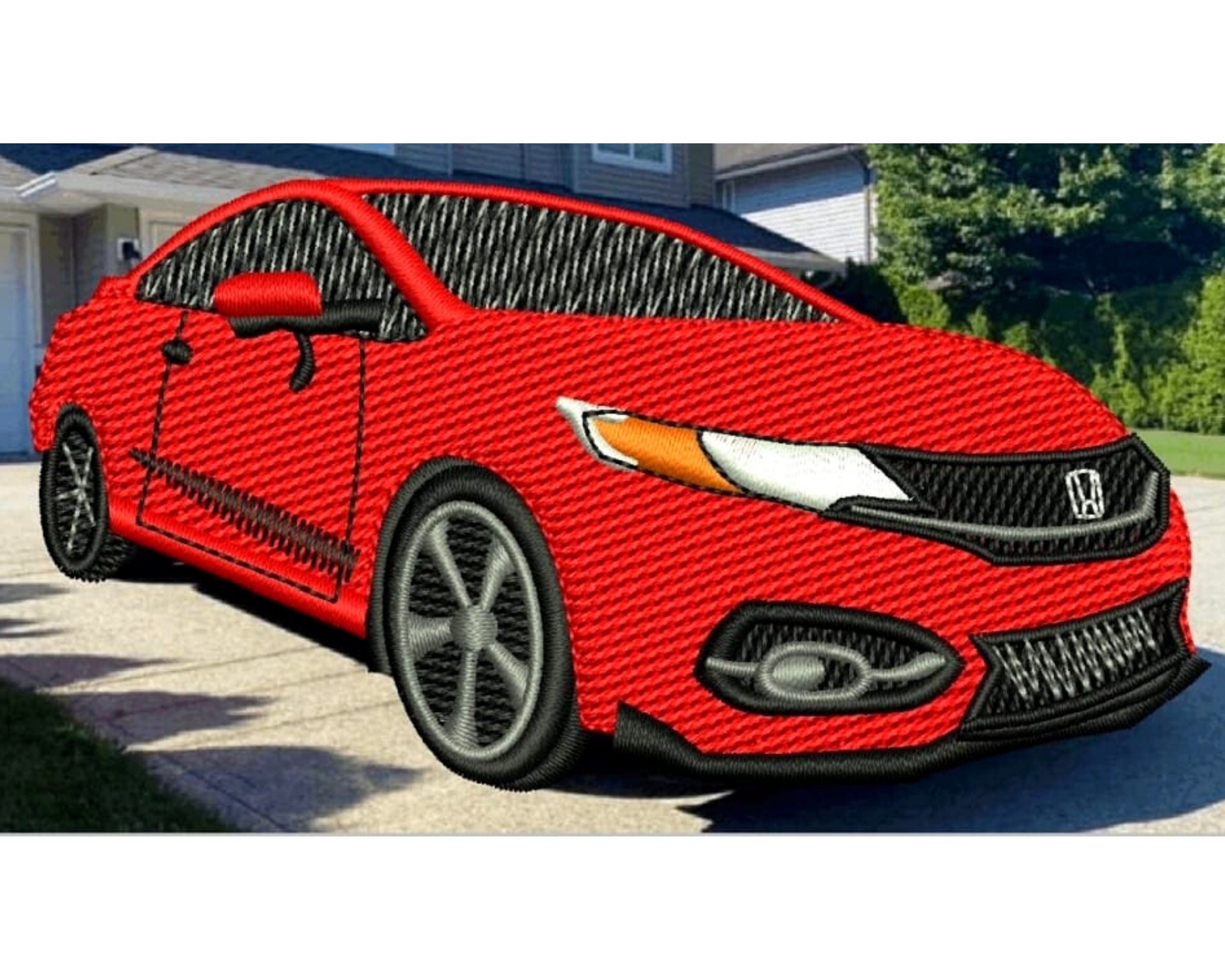 Custom Car Embroidery / Custom Car Embroidery Digitizing / - Etsy