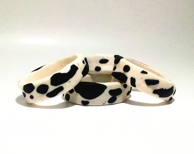 Cow Ring Polymer Clay Ring - Etsy