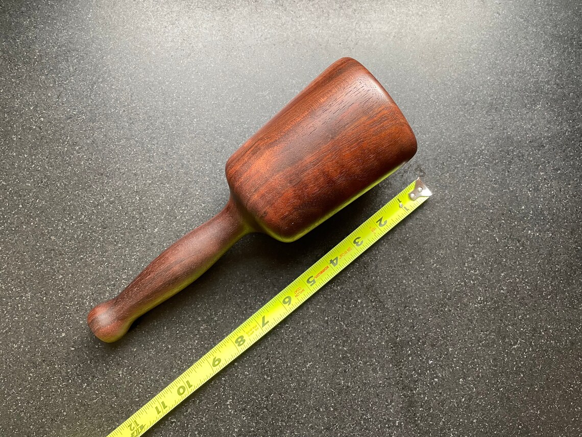 XL Wood Carving & Clay Mallet Turned From Black Walnut | Etsy