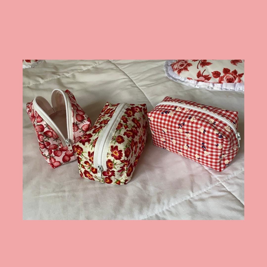 Easy Sewing Pattern for Beginners: Makeup Box Pouch in 2 Sizes – DIY ...