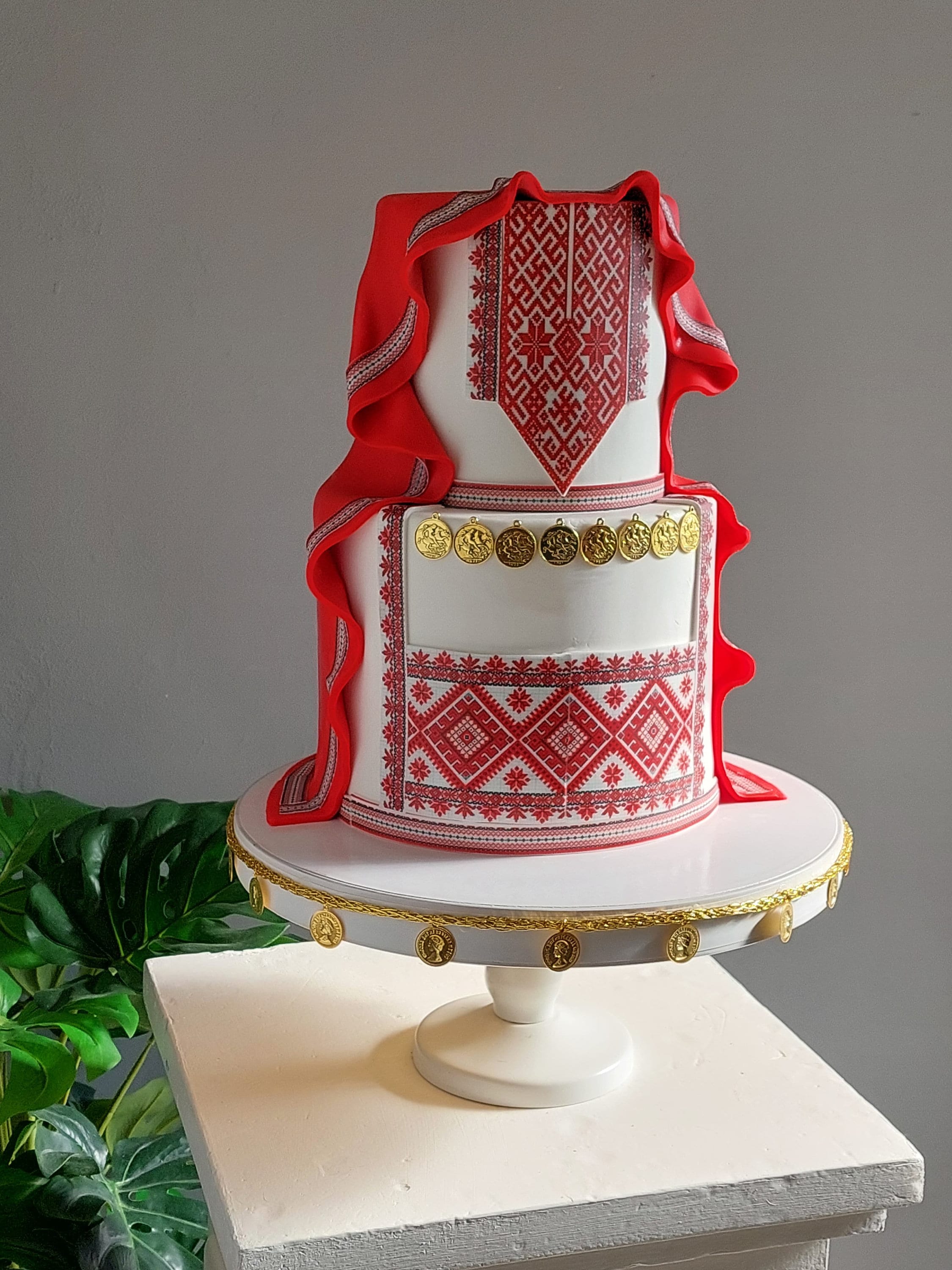 Henna Cake Printable Image - Etsy