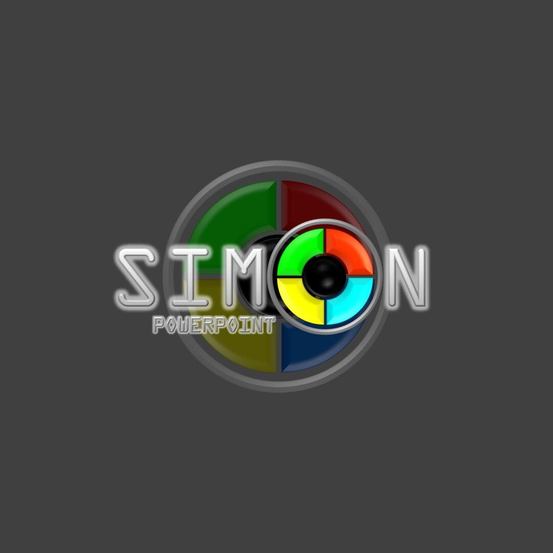 SIMON Memory Powerpoint Game - Etsy