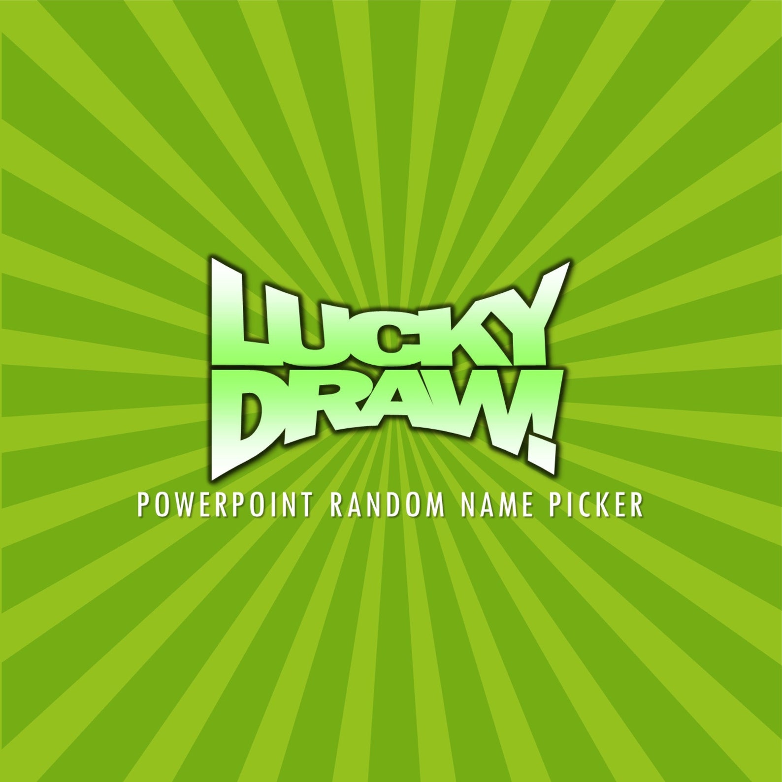 LUCKY DRAW! Powerpoint Random Name Picker - Etsy