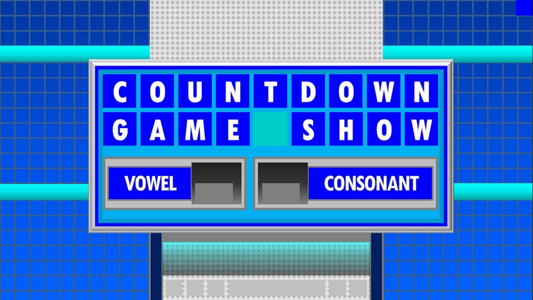 COUNTDOWN Game Show Powerpoint Template v1.2 Bugs Fixed - Etsy UK
