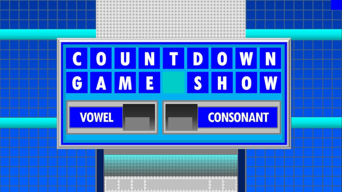 COUNTDOWN Game Show Powerpoint Template (v1.2 Bugs Fixed) - Etsy