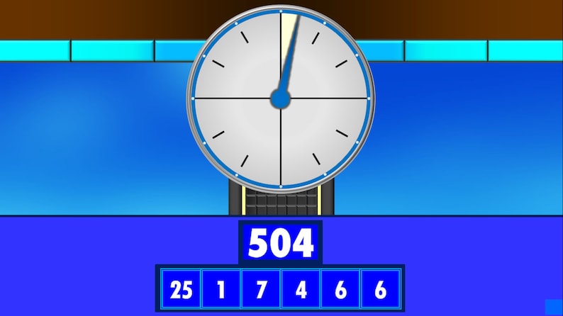 COUNTDOWN Game Show Powerpoint Template (v1.2 Bugs Fixed) - Etsy