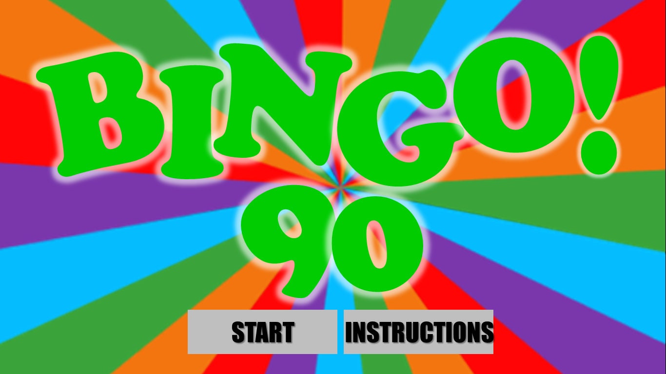 BINGO! 90 Numbers Randomizer Powerpoint Template - Etsy