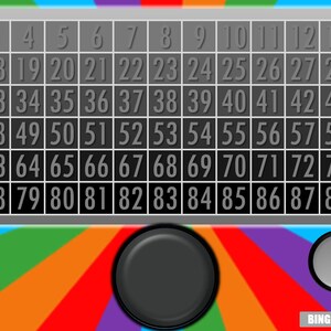 BINGO! 90 Numbers Randomizer Powerpoint Template - Etsy