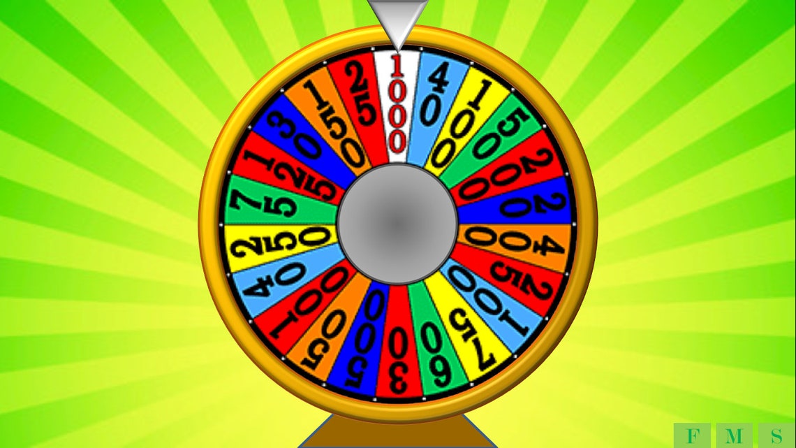 LUCKY WHEEL Powerpoint Randomizer - Etsy