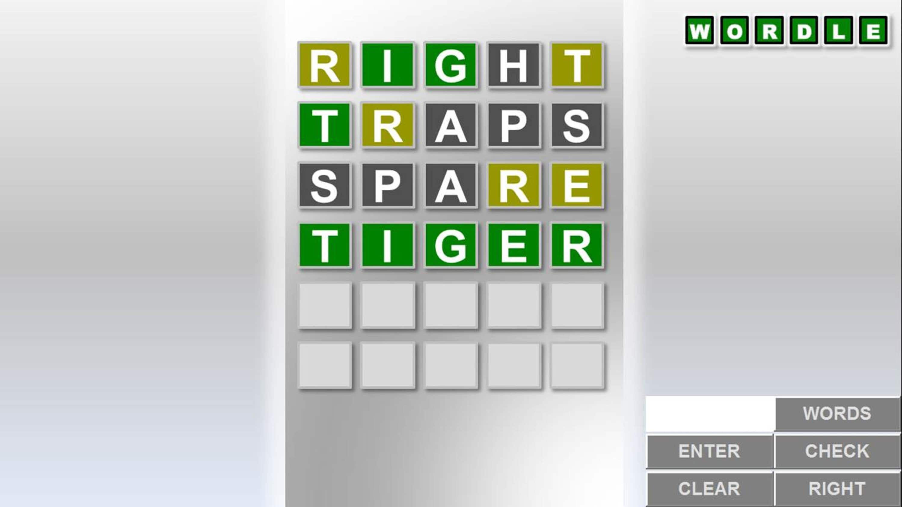 WORDLE Powerpoint Game for Classroom/party - Etsy