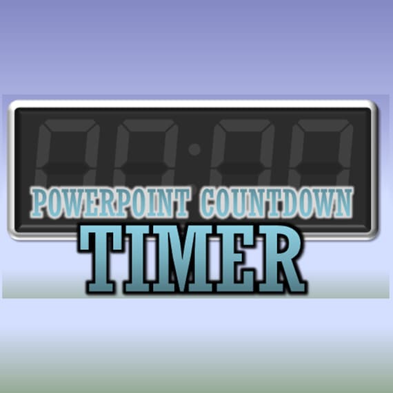 Powerpoint Countdown Timer Template - Etsy